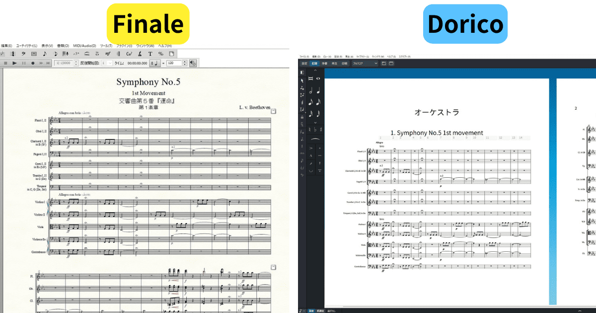 finale(フィナーレ)ユーザーがDorico(ドリコ)を使ってみた | アキラエレクトーンスクール